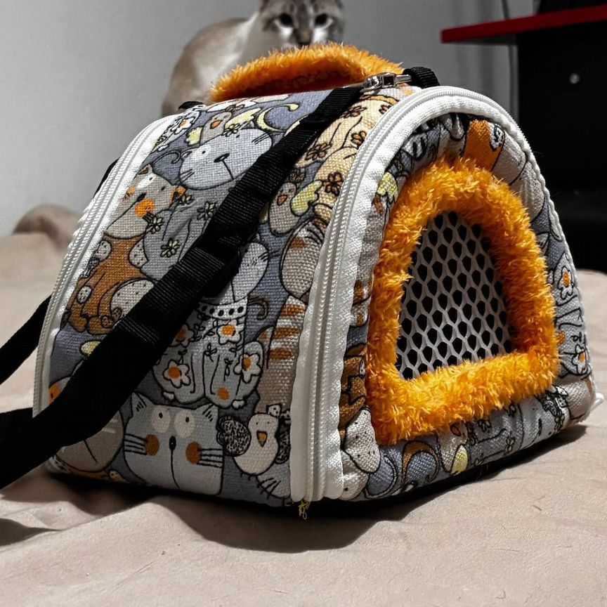 Переноска для грызунов мягкая