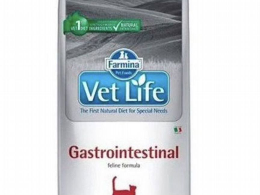 Корм Farmina VetLife Gastrointestinal для кошек