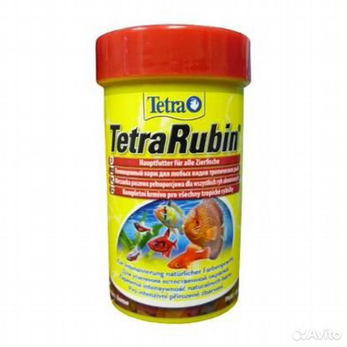 Tetra Rubin 100мл корм в хлопьях для улучшения окр