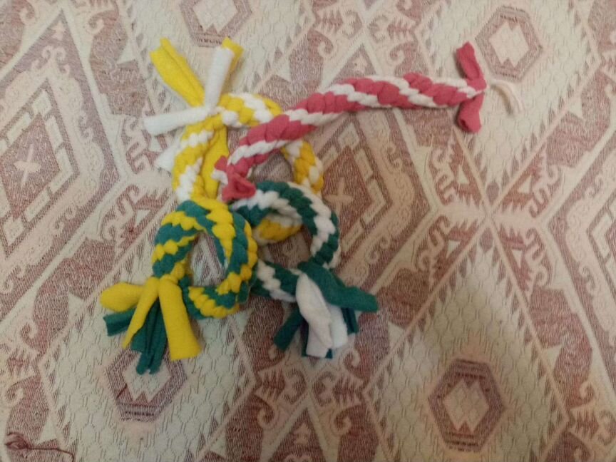 Флисовые игрушки для собак и кошек