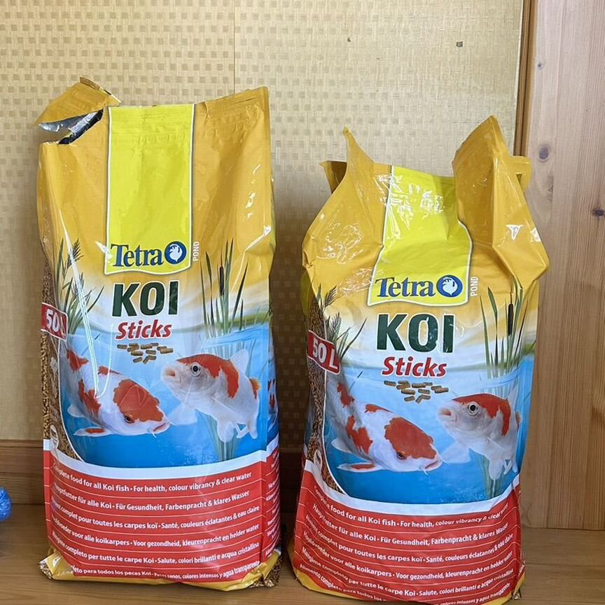 Корм для рыб Tetra Koi Sticks 50л