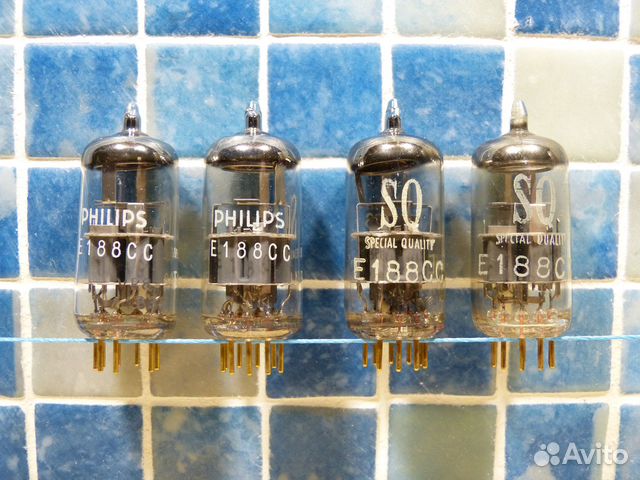 E188cc Philips SQ Gold pin метки Mullard itub купить в Москве ...