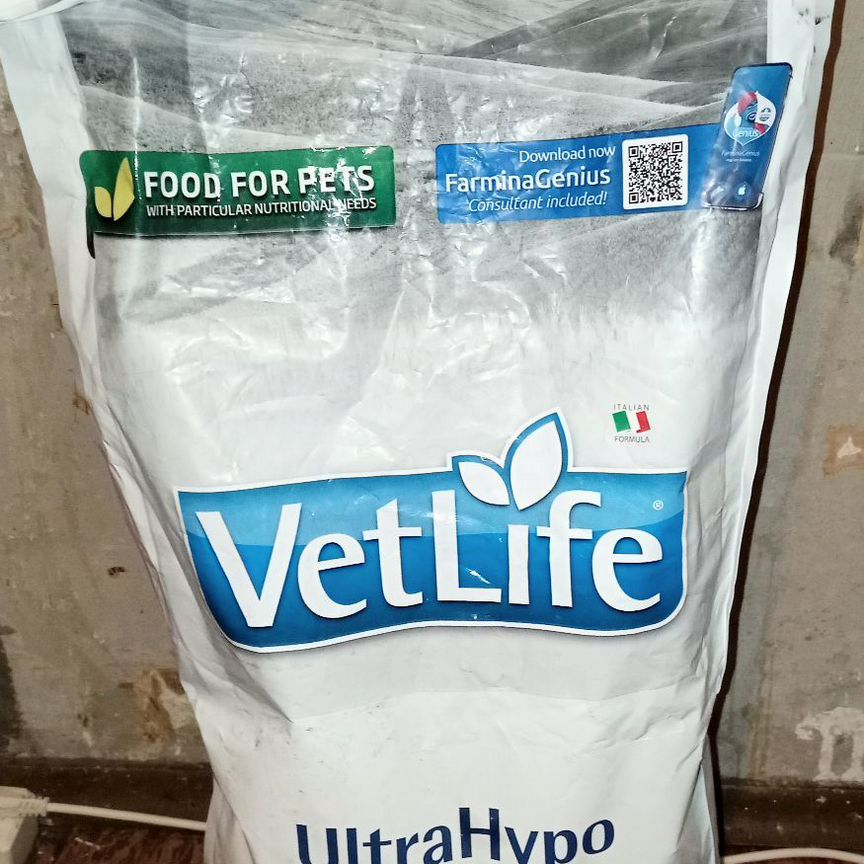 Корм сухой Farmina Vet Life UltraHypo Cat