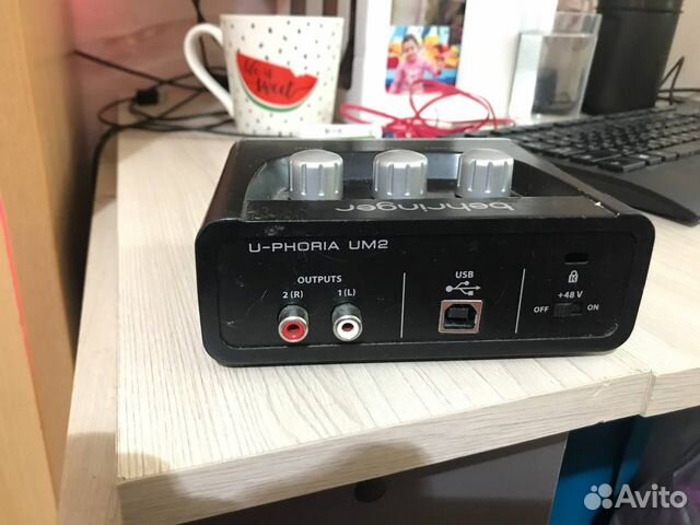 Внешняя аудиокарта Behringer UM2 купить в Воронеже | Хобби и отдых | Авито