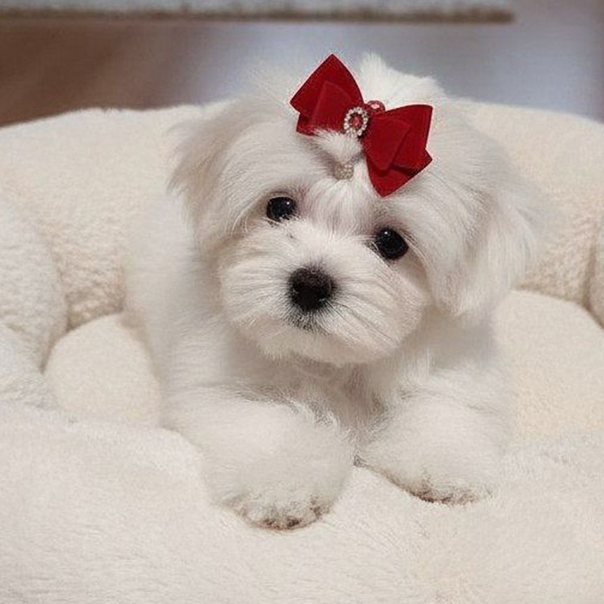 Мальтийская болонка, щенок