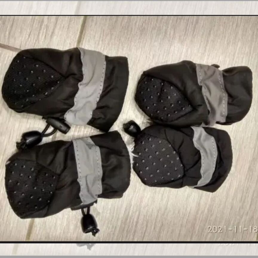 Зимние ботинки для собак