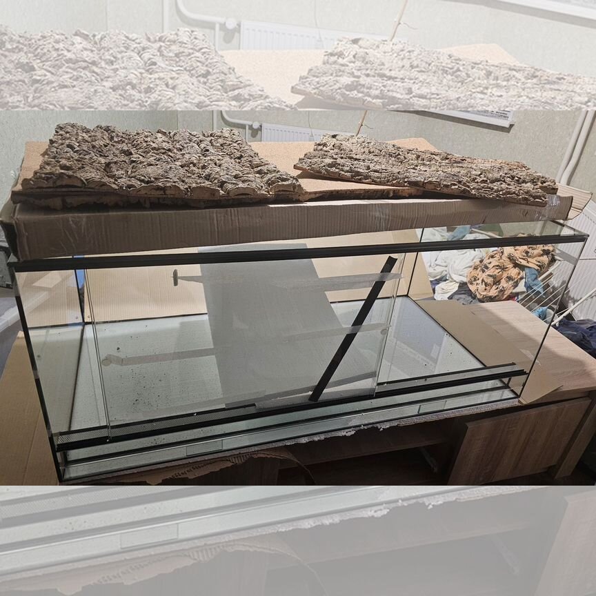 Террариум AquaPlus 1200х620х500 мм