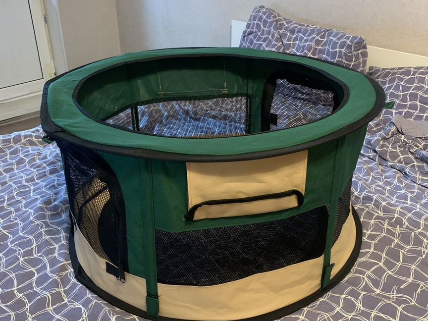 Вольер-тент для мелких собак и кошек 70x70x38 см