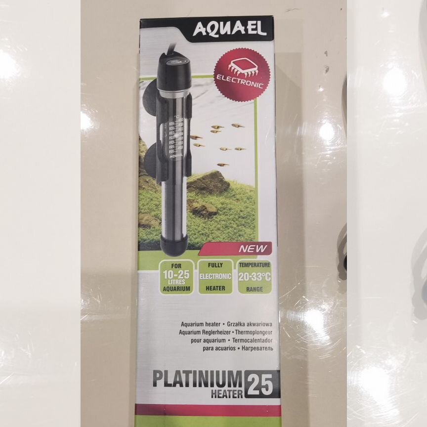 Нагреватель для аквариума aquael 10 - 25 л
