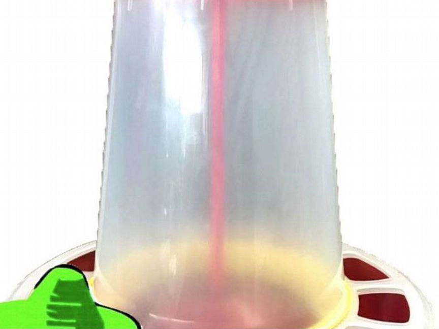 Кормушка бункерная для кур 6кг с кольцом