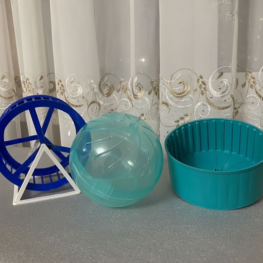 Шар и колеса для хомяка