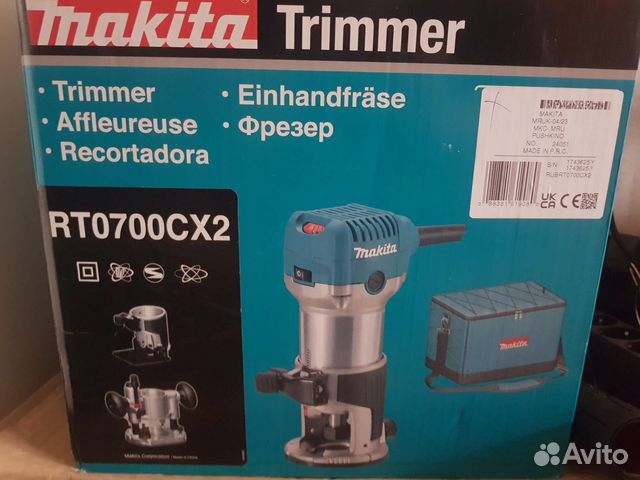 Фрезер makita rt0700cx2 купить в Москве | Товары для дома и дачи | Авито