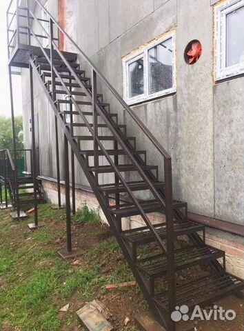 Лестницы металлические купить в Красноярске | Товары для дома и дачи ...