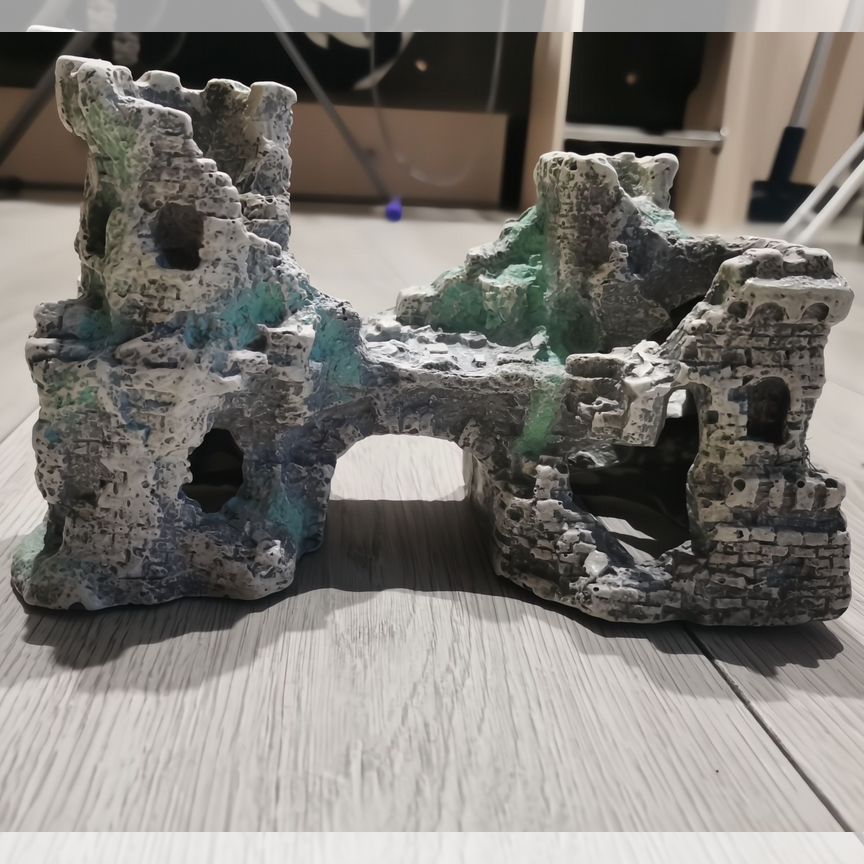 Грот замок для аквариума