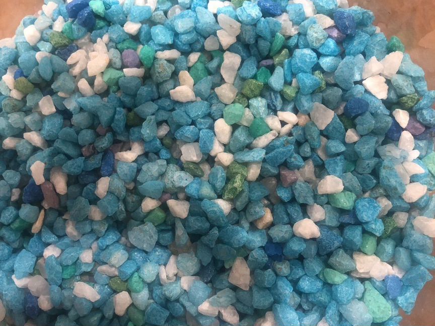 Декоративные камушки для аквариума чистые