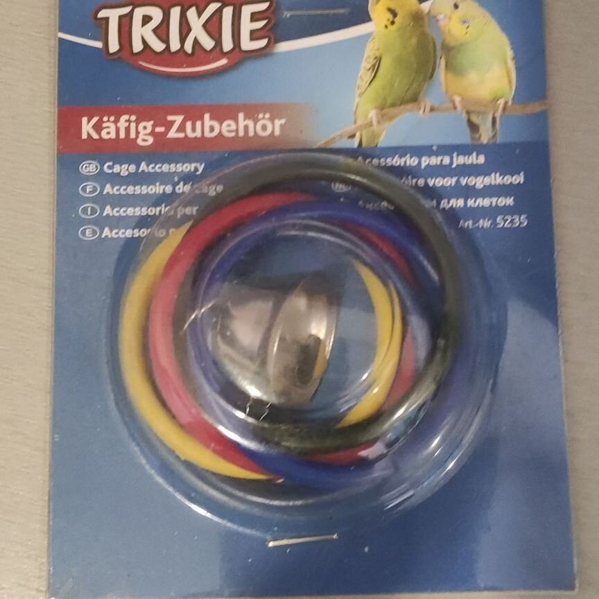 Кольцо для клетки попугай колокольчик