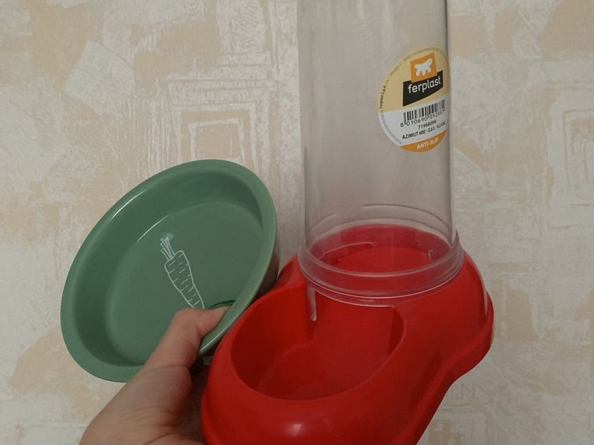 Миска с автопоилкой