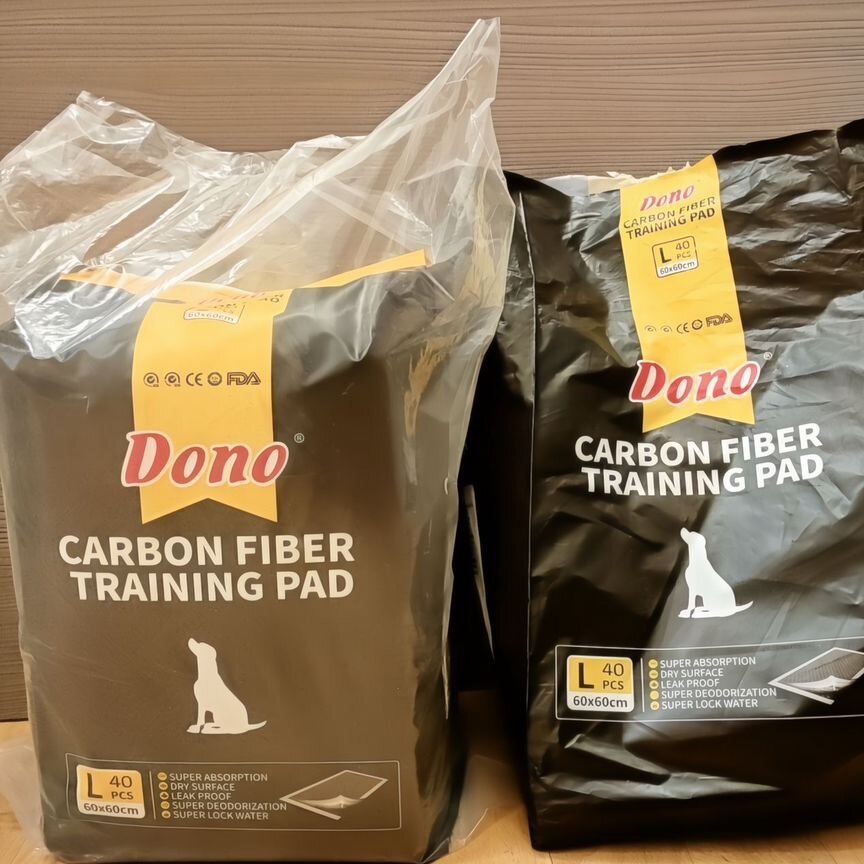 Пеленки для собак 60х60 угольные