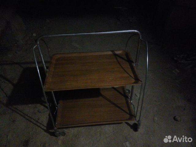 Сервировочный столик на колесиках складной купить в Санкт-Петербурге ...