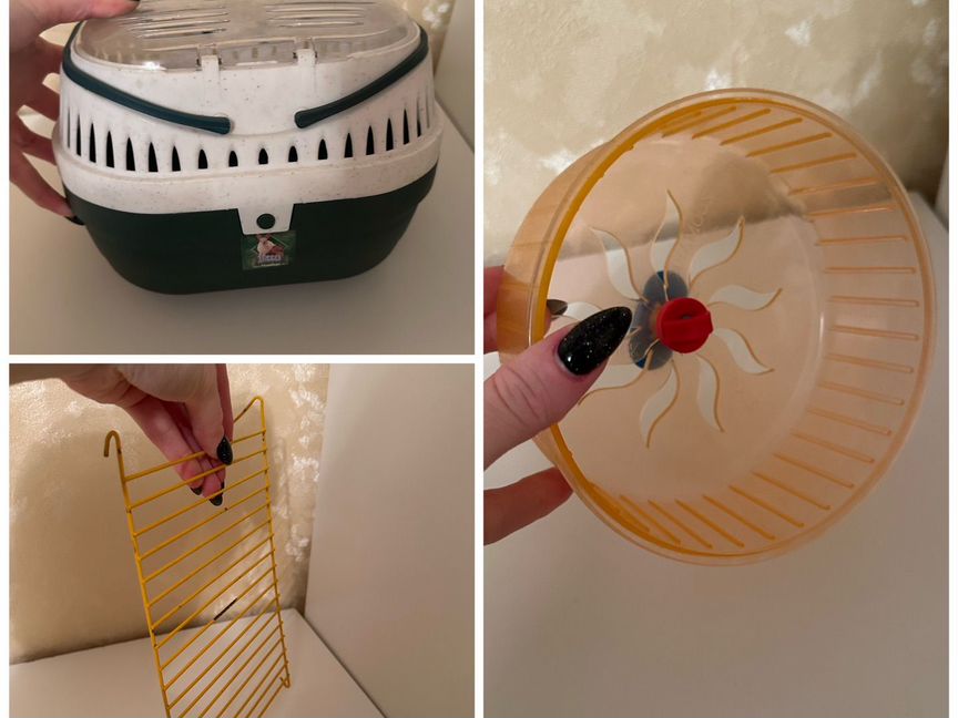 Переноска колесо лесенка для грызунов