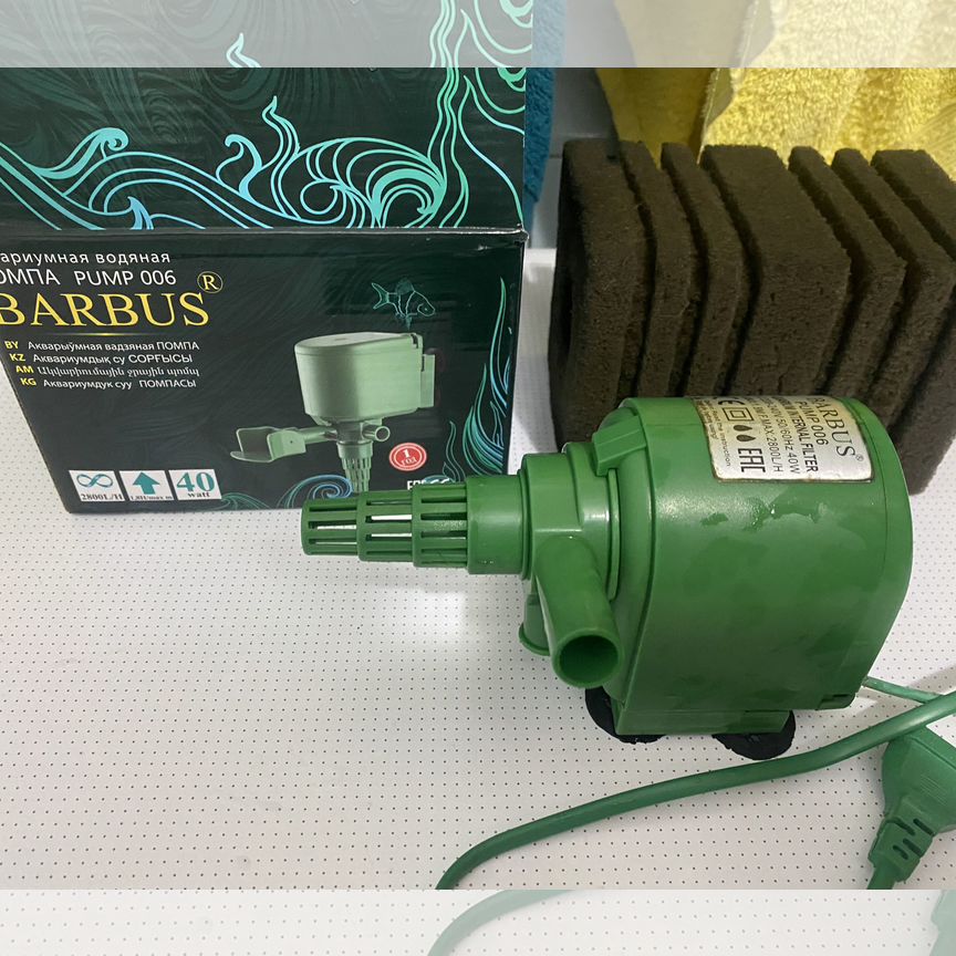 Фильтр для аквариума barbus