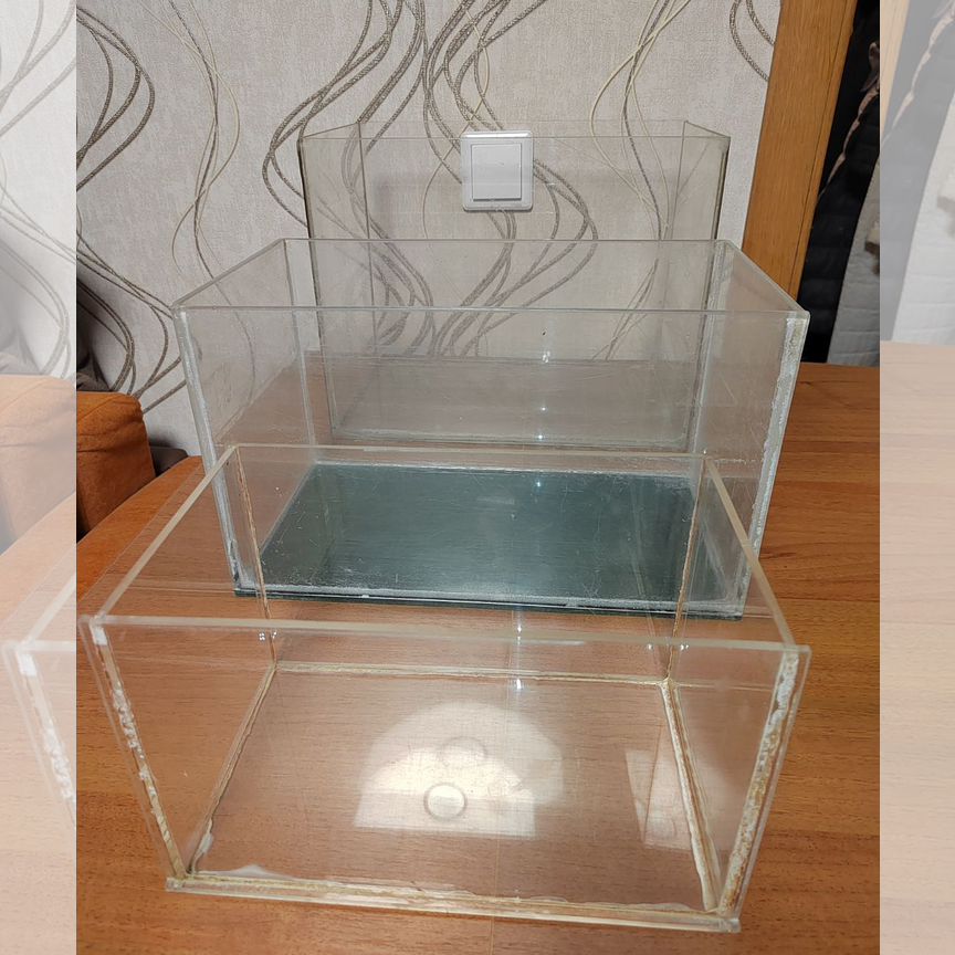 Аквариумы разной формы