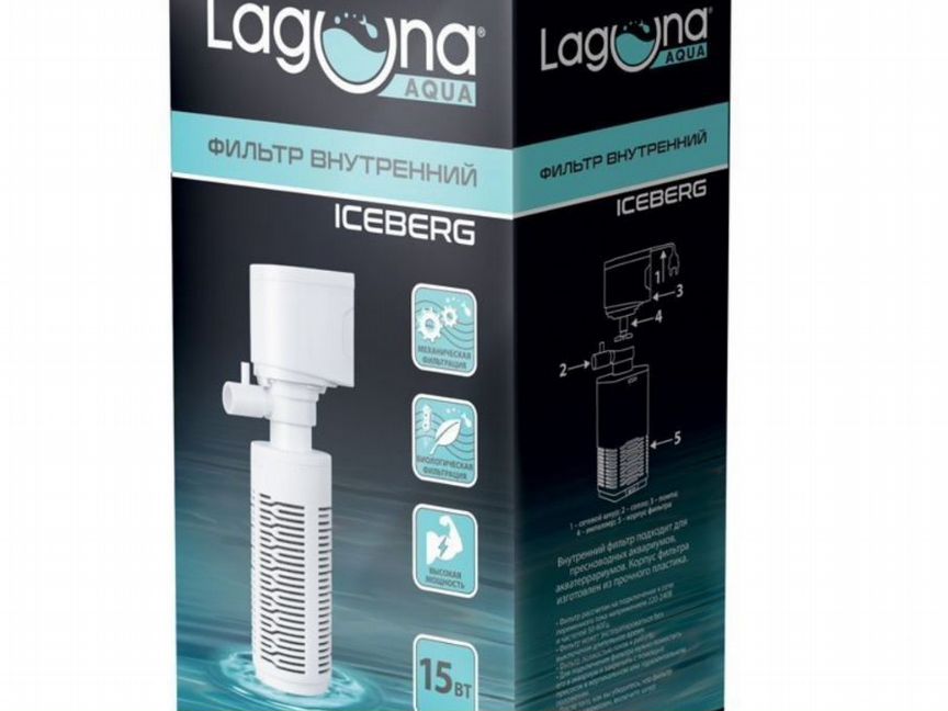 Аквариумный внутрений фильтр Loguna aqua