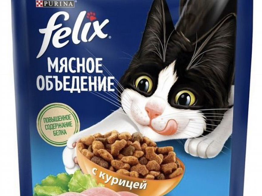 Корм феликс сухой