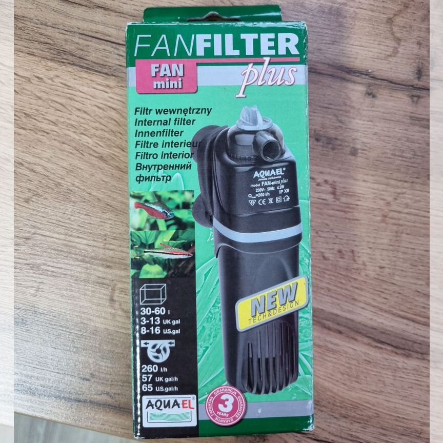 Фильтр для аквариума внутр. Fan Filter mini plus