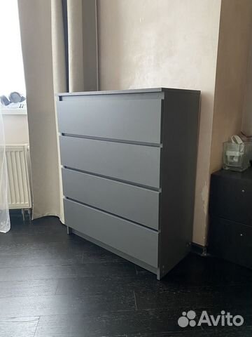 Комод IKEA мальм 4 ящика купить в Санкт-Петербурге | Товары для дома и ...