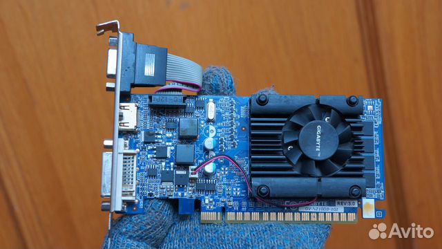 Видеокарта gigabyte GeForce 210 (GV-N210D3-1GI) купить в Москве ...