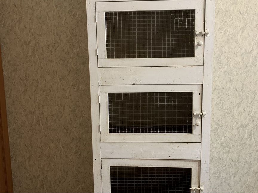 Клетка- шкаф с 5 отсеками