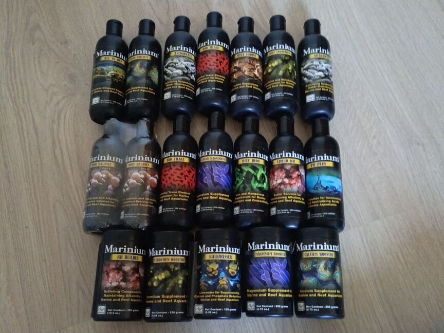 Химия для морского аквариума