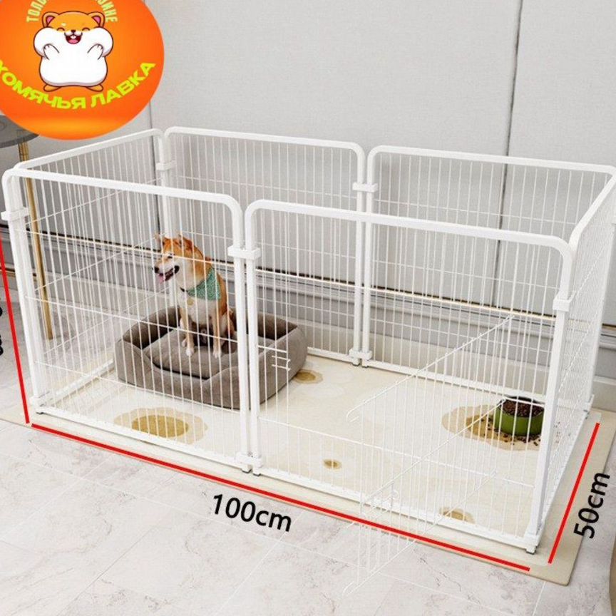 Вольер 100х50х50 см с дверцей
