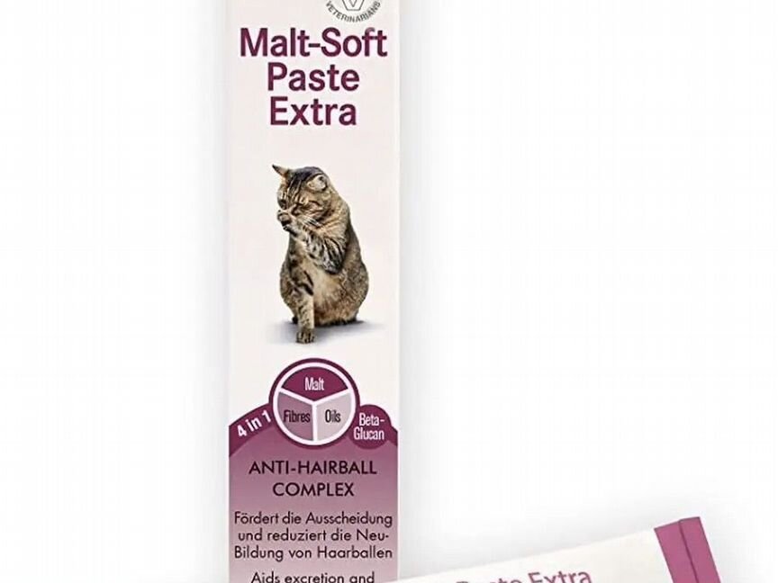 Паста "Malt-Soft Paste Extra" для вывода шерсти