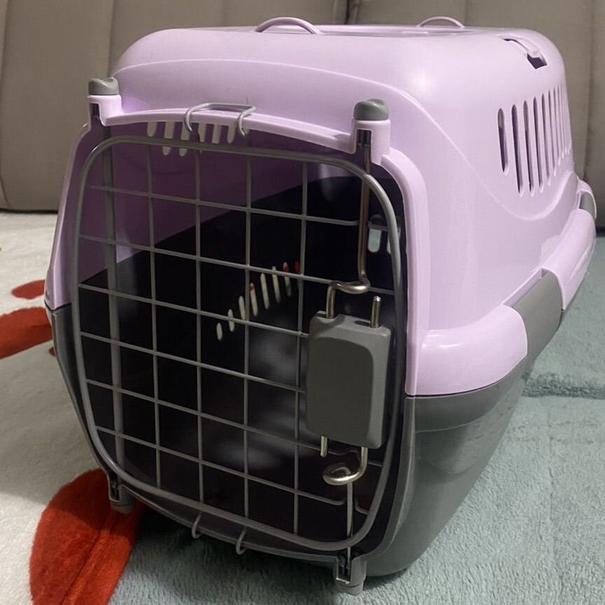 Переноска для животных пластиковая