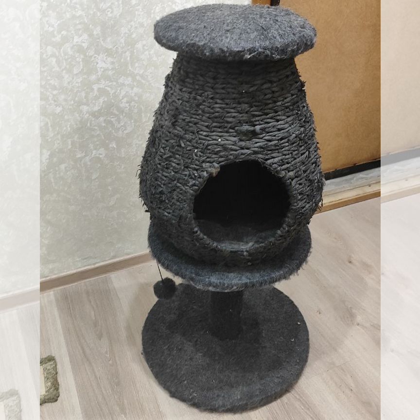 Когтеточка с домиком бу