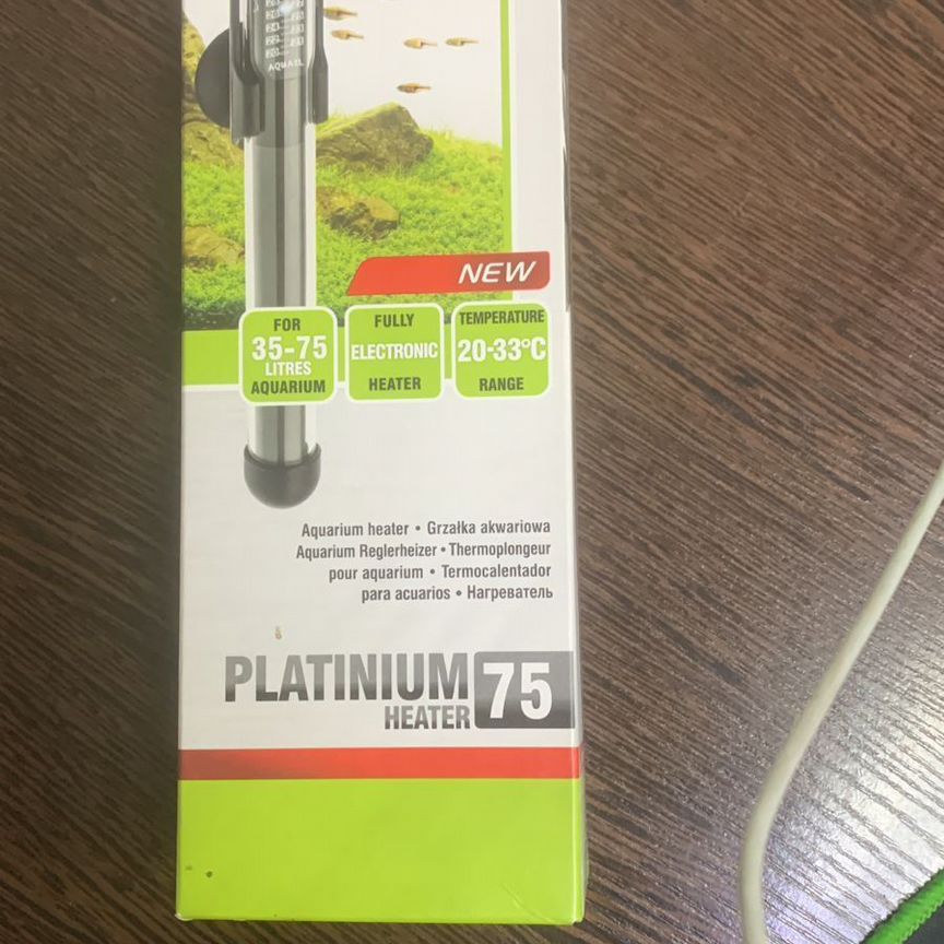 Нагреватель aquael 75w