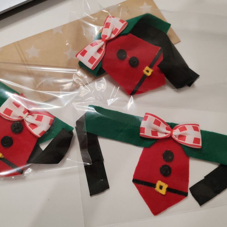 Галстук(ошейник) новогодний для животных