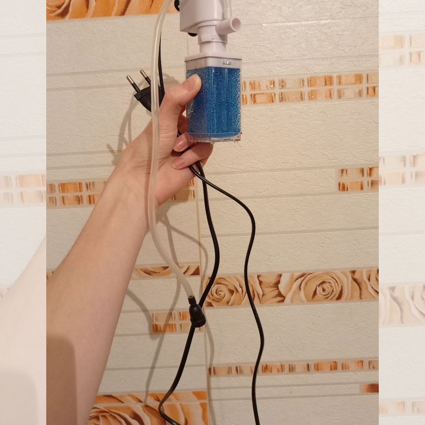 Новый фильтр для аквариума