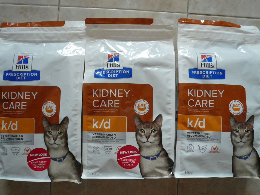 Корм для кошек hills kd 1,5кг сухой курица 11.2023