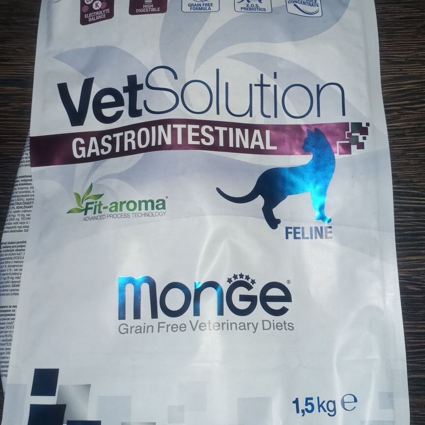 Лечебный корм для кошек Monge VetSolution Cat Gast