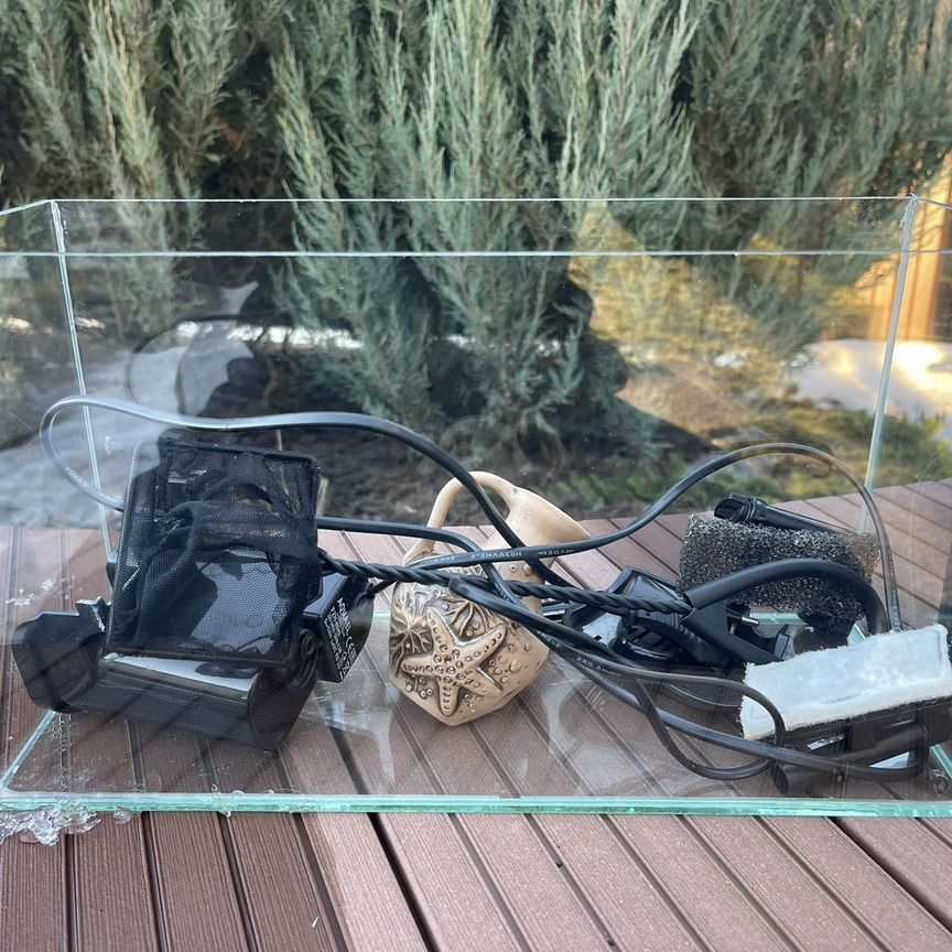 Микроаквариум 10л с системой фильтрации