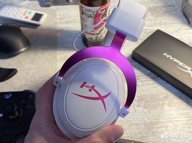 HyperX Cloud 2 белые с розовым эксклюзив купить в Москве | Электроника ...