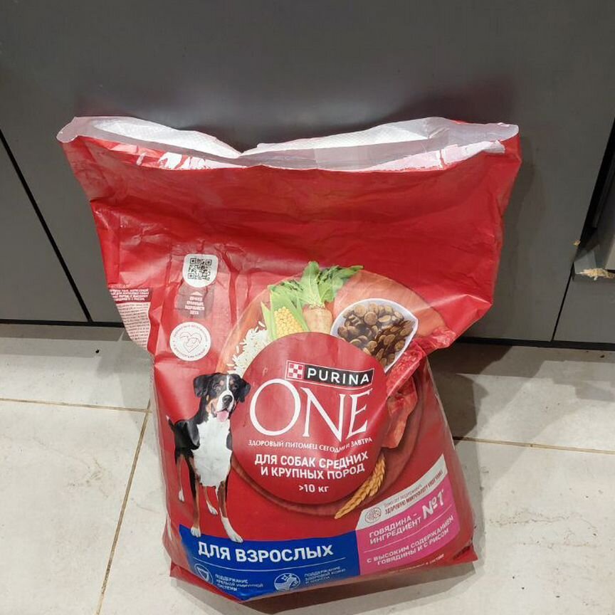 Корм для собак purina one