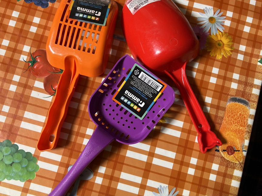 Совки для уборки кошачьего лотка