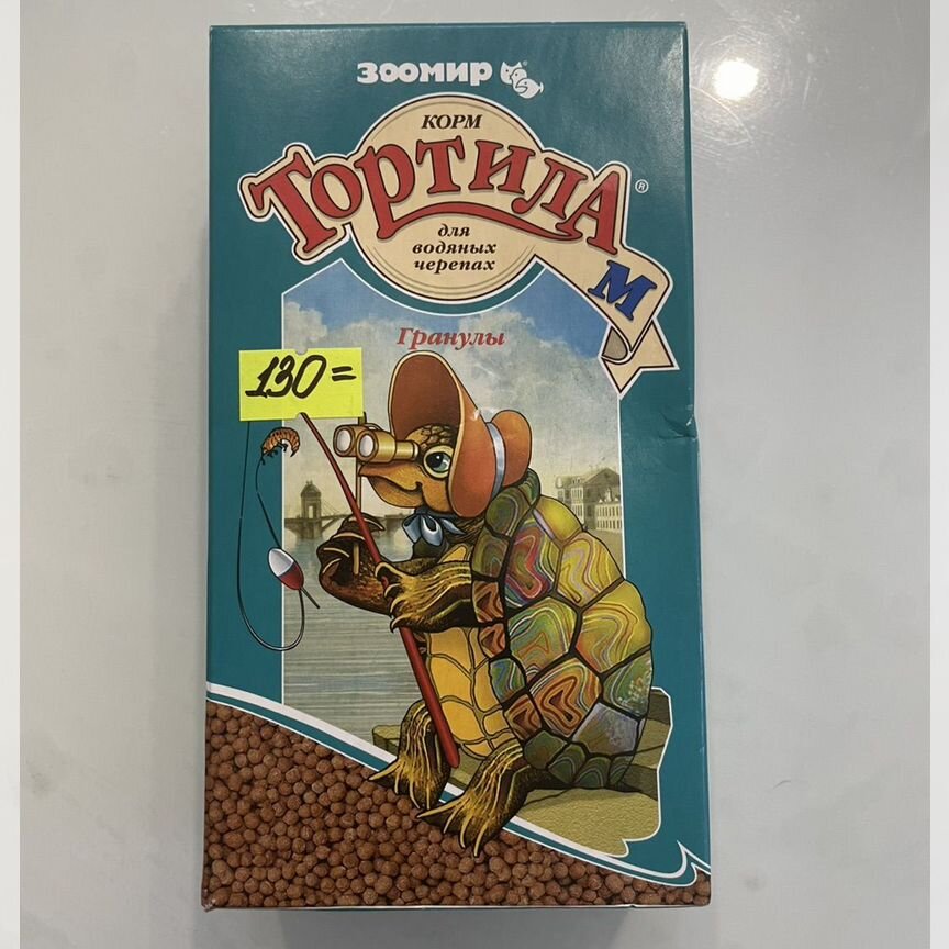Корм для красноухих черепах