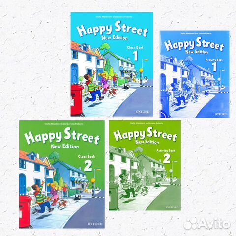 Happy Street. New Edition. 🔹 level 1 🔹 level 2 Учебник и тетрадь ...
