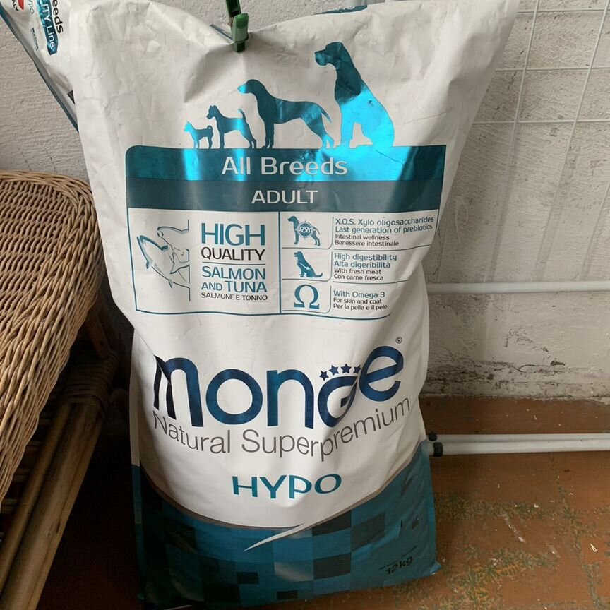 Корм для собак Monge hypo