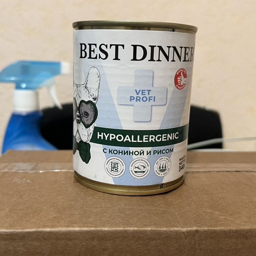 Собачий корм best dinner
